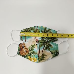 Other | 2 Pcs Handmade Hawaii Aloha Face Mask | Poshmark